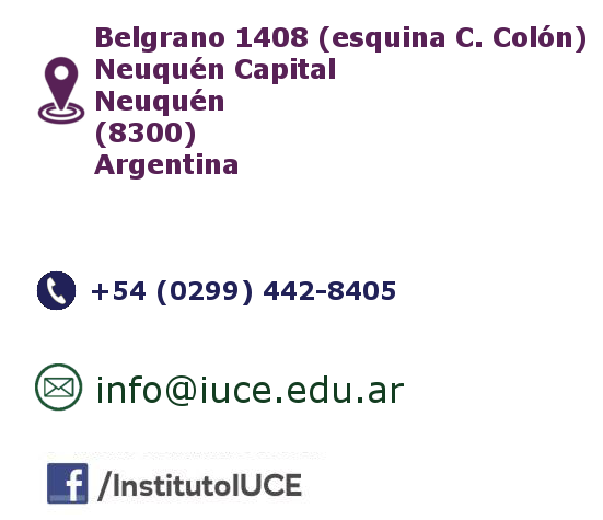 Contáctenos – IUCE